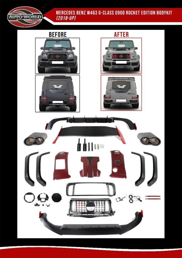 MERCEDES-BENZ W463 G-CLASS G900 ROCKET EDITION BODY KIT (2018+) – Auto ...