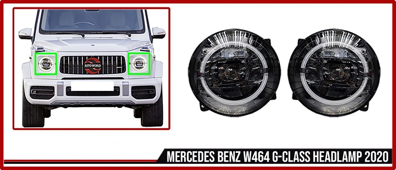 MERCEDES-BENZ G-CLASS W464 HEADLAMP (2020) – Auto World