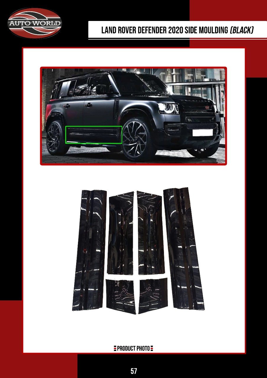LAND ROVER DEFENDER SIDE MOULDING (2020+) – Auto World