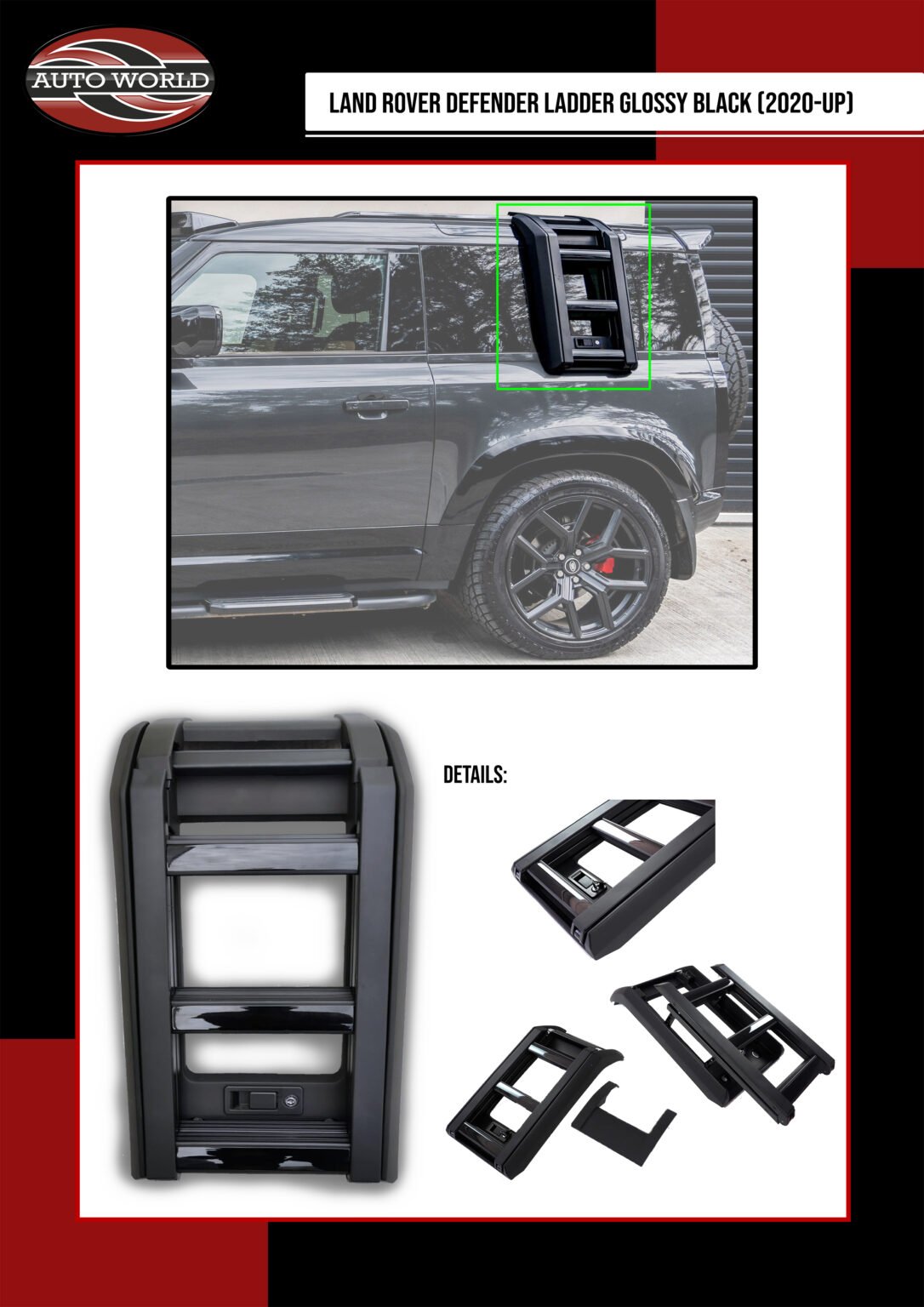 LAND ROVER DEFENDER LADDER (2020+) – Auto World