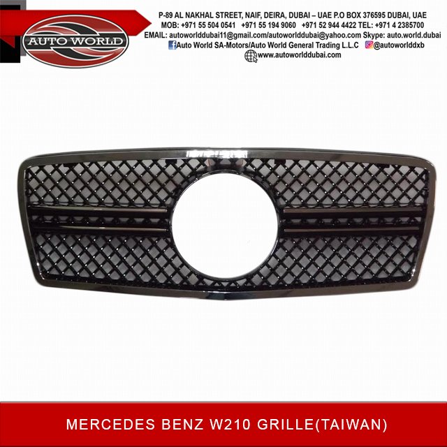 MERCEDES-BENZ W210 E-CLASS GRILL – Auto World