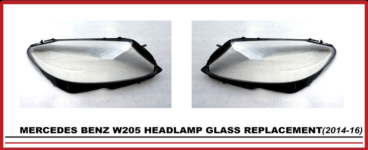 MERCEDES-BENZ W205 C-CLASS HEADLAMP GLASS REPLACEMENT (2014+) – Auto World