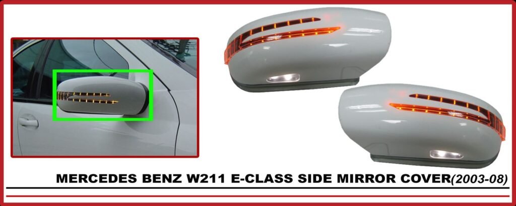 MERCEDES-BENZ W211 E-CLASS SIDE MIRROR COVER (2003-2008) – Auto World
