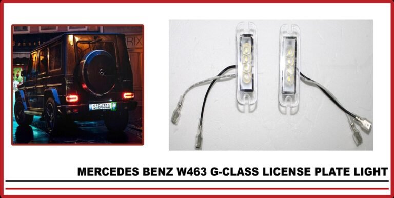 MERCEDES-BENZ W463 G-CLASS LICENSE PLATE LIGHT – Auto World