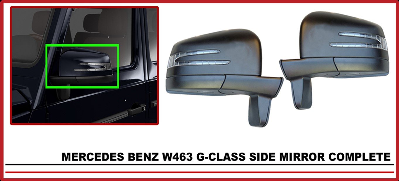 MERCEDES-BENZ W463 G-CLASS SIDE MIRROR COMPLETE – Auto World