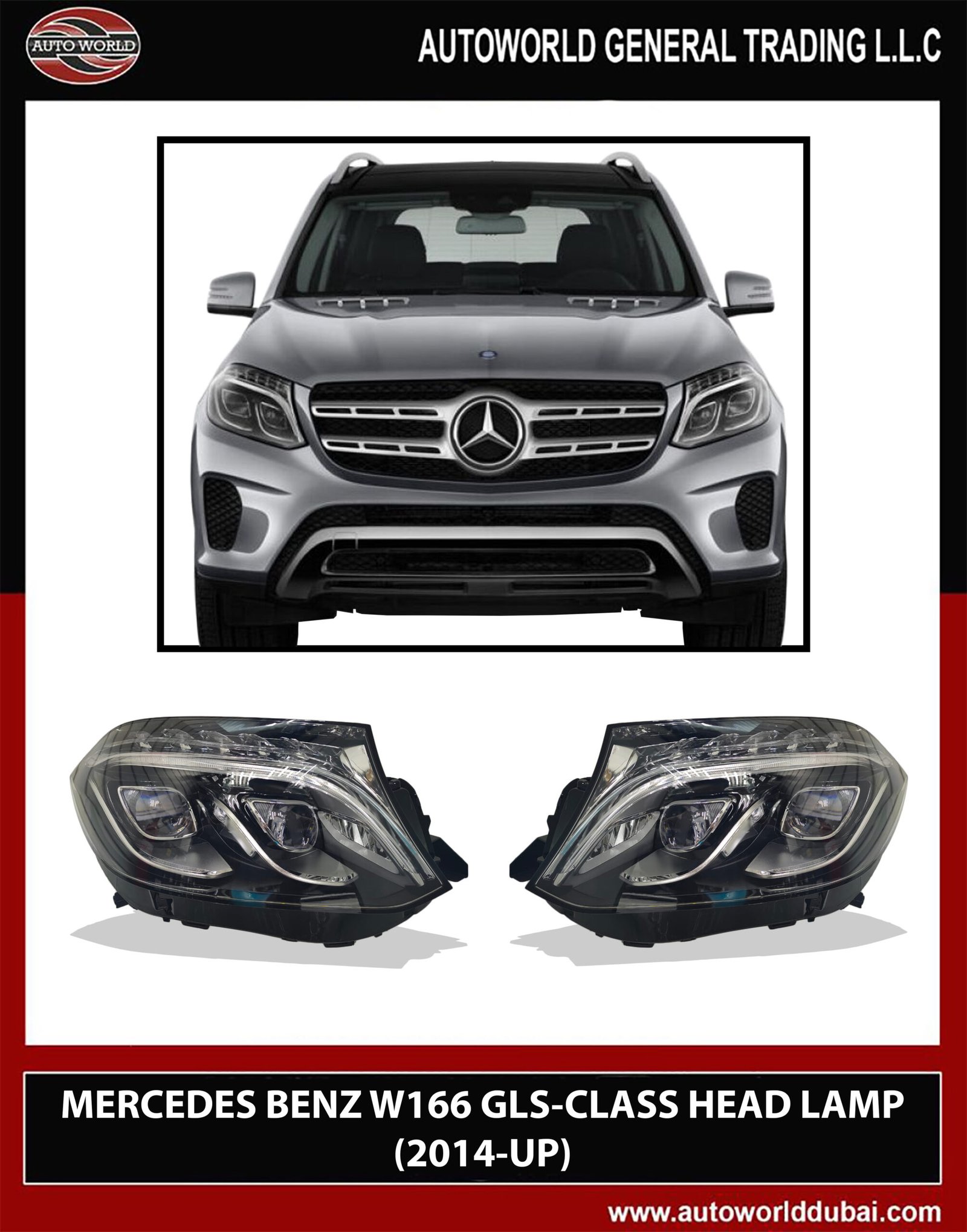 MERCEDES-BENZ GLS-CLASS X167 HEADLAMP (2014+) – Auto World
