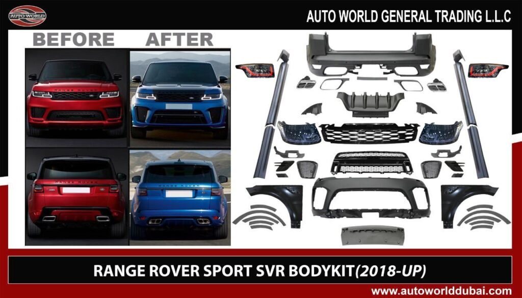 RANGE ROVER SPORT UPGRADE TO SVR BODY KIT (2018+) – Auto World