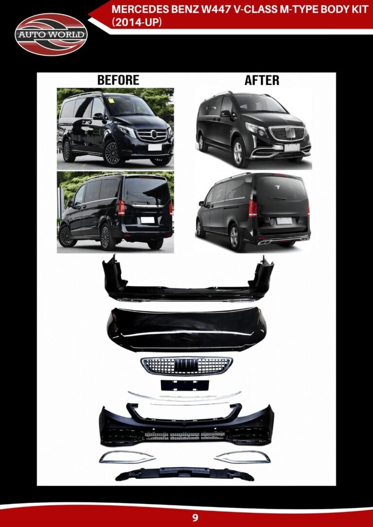 MERCEDES-BENZ W447 V-CLASS M-TYPE BODY KIT (2014+) – Auto World
