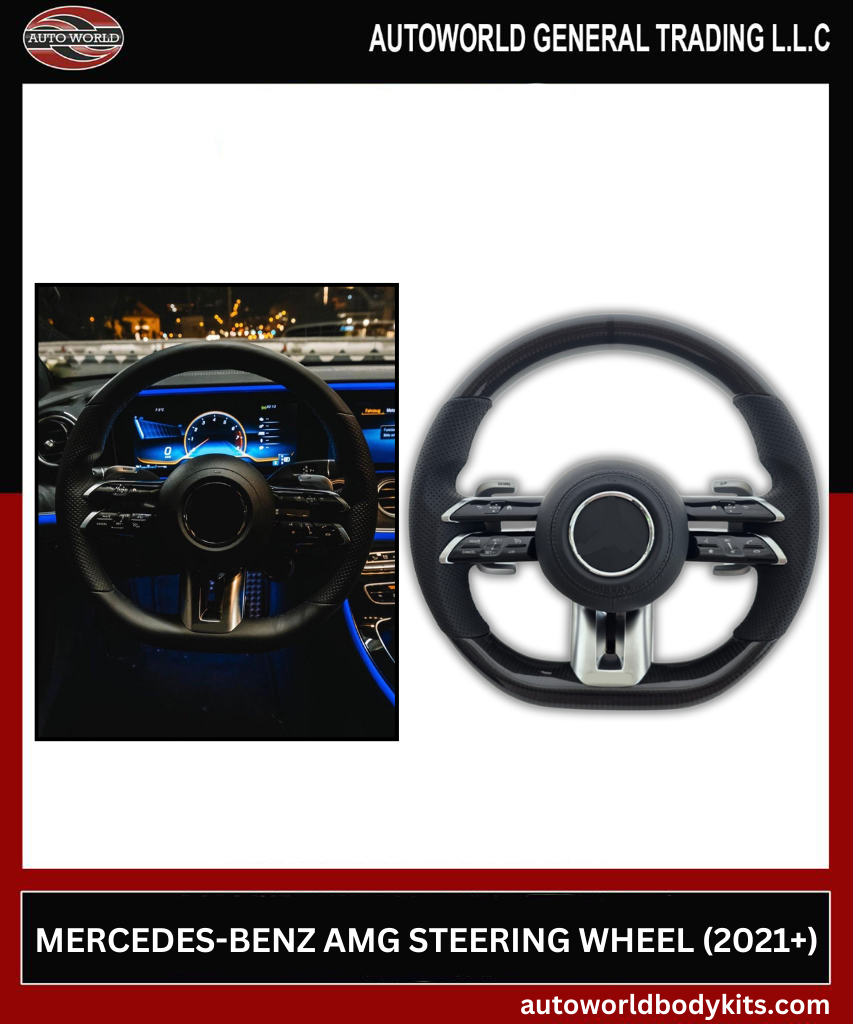 MERCEDES-BENZ AMG STEERING WHEEL (2021+) – Auto World