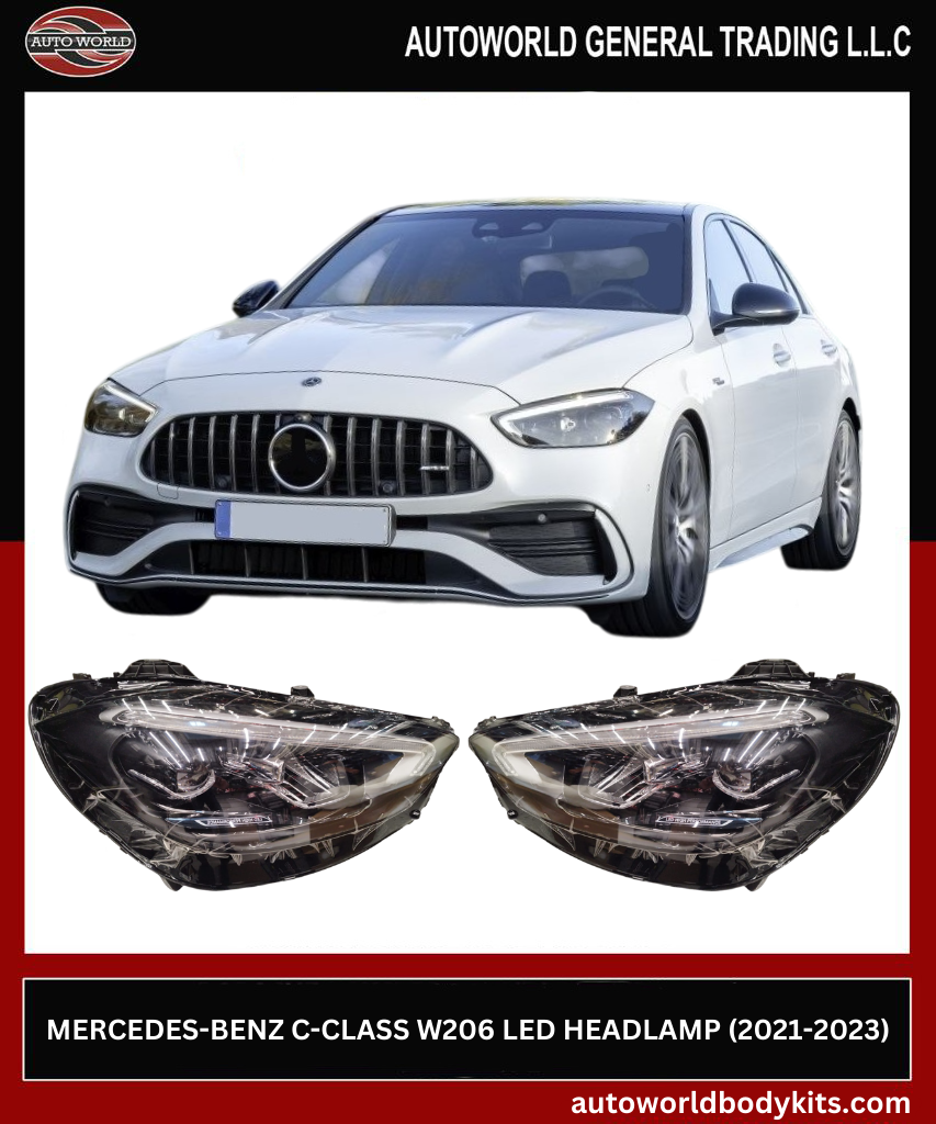 MERCEDES-BENZ C-CLASS W206 LED HEADLAMP (2021-2023) – Auto World