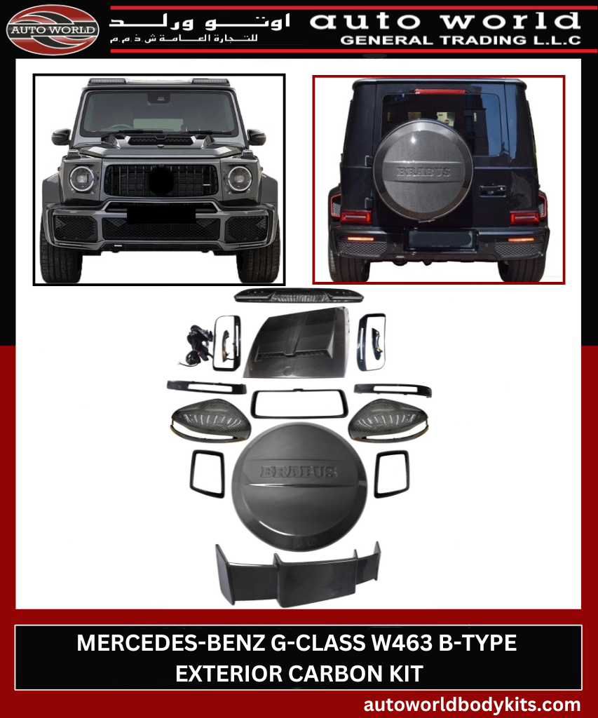 MERCEDES-BENZ G-CLASS W463/W464 B-TYPE FULL CARBON EXTERIOR KIT – Auto ...